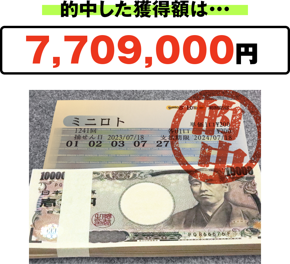 ロト・ナンバーズ超的中オンラインサロン
